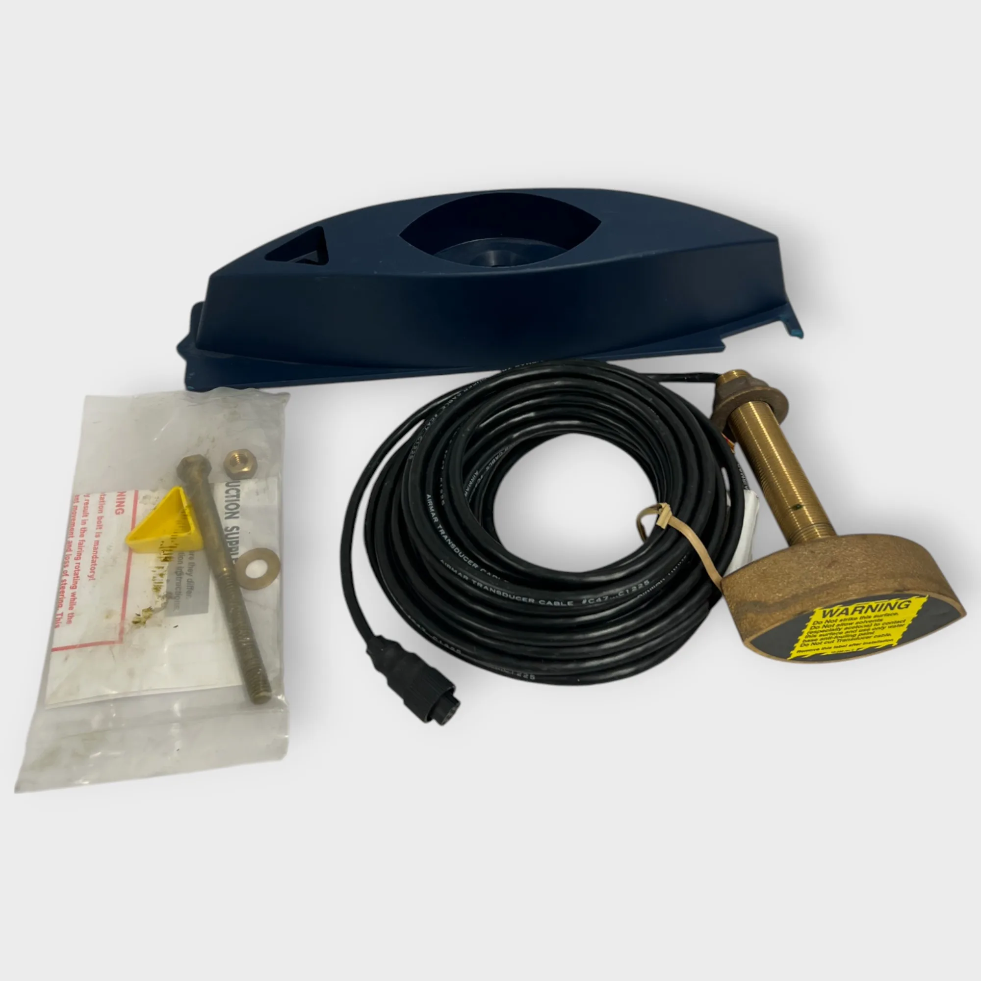 Furuno 525T-BSD NEW OLD STK B45 50/200Khz 10Pin Bronze Thru-hull Transducer 600W - Max Marine ...