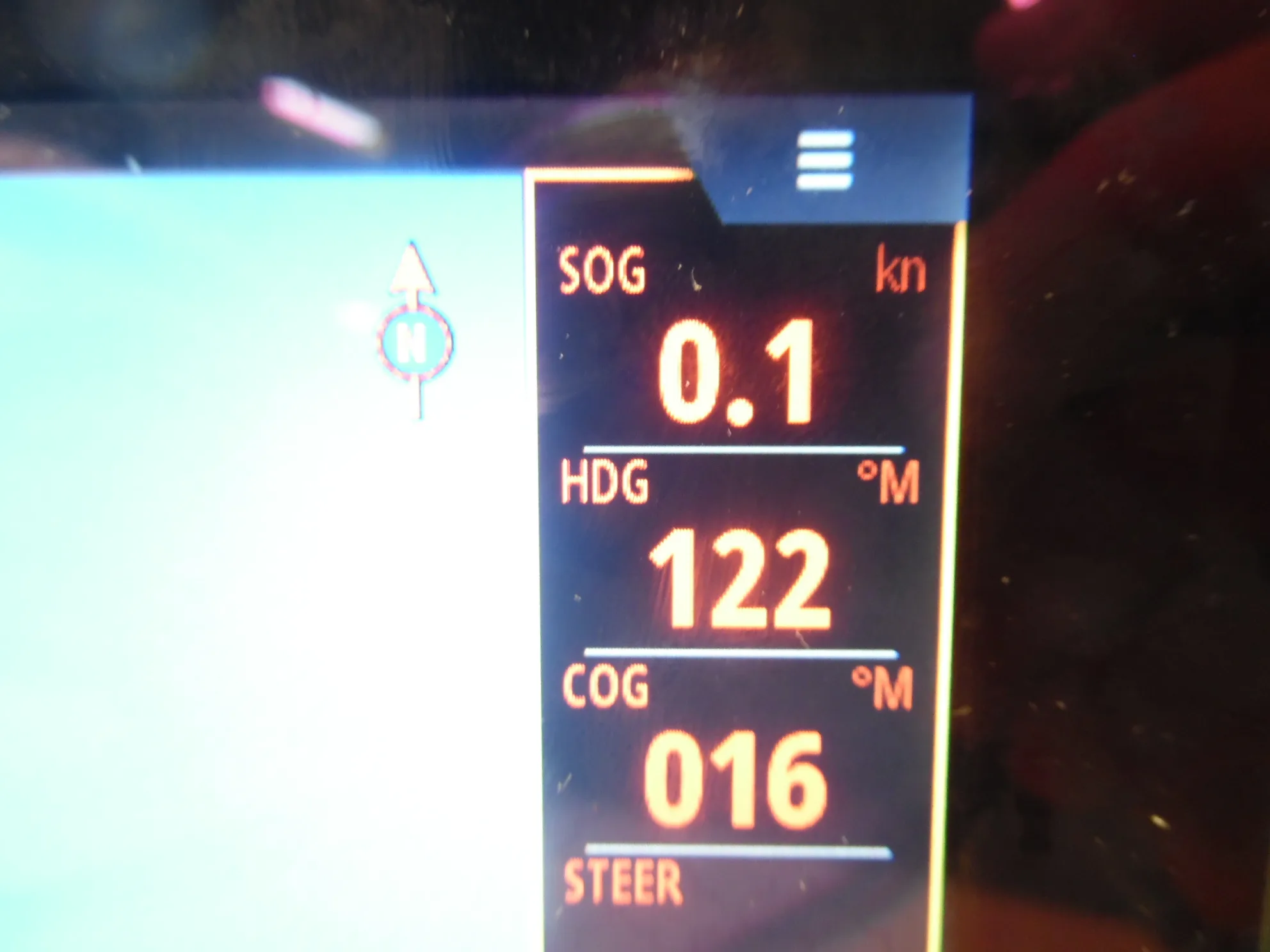 Simrad Precision 9 Compass W/Mounting Bracket Tested - Max Marine ...