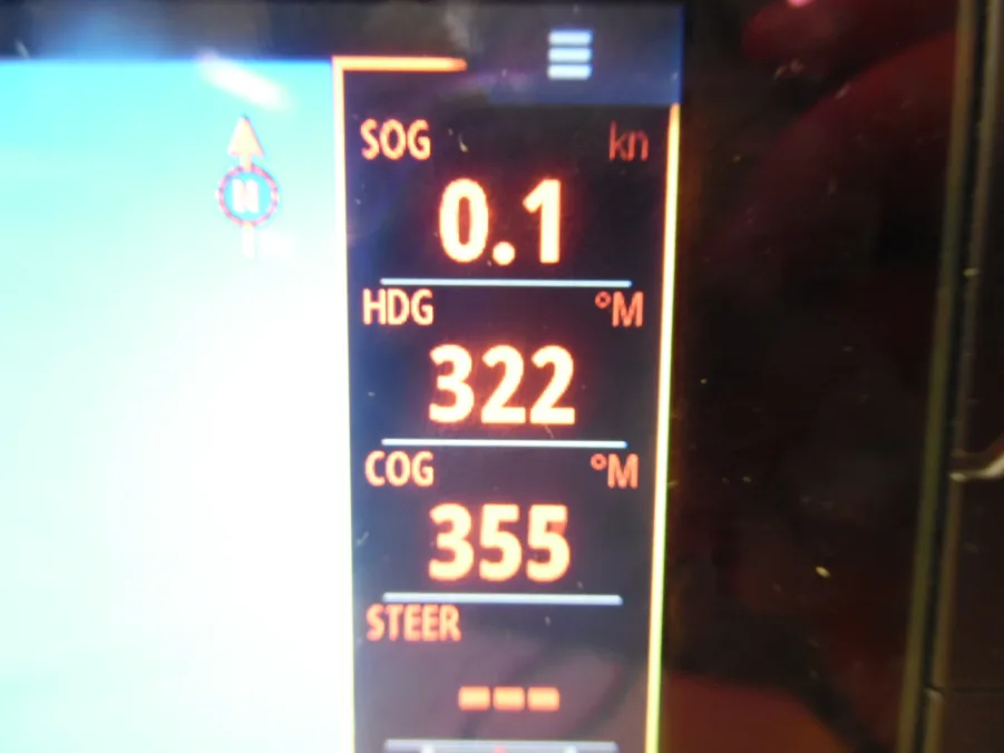 Simrad Precision 9 Compass W/Mounting Bracket Tested - Max Marine ...