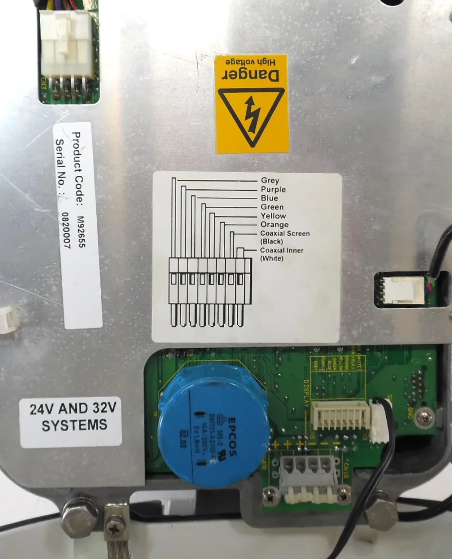 Raytheon 10kW 72" Pathfinder Analog Open Array Radar w/ RL80CRC+ Plus ...