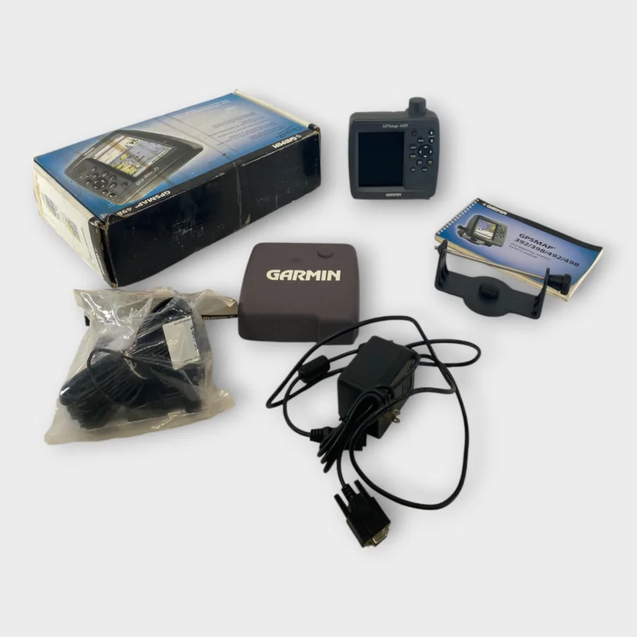 Garmin GPSMAP 498 Chartplotter W/ Internal GPS~Tested Good - Max Marine ...