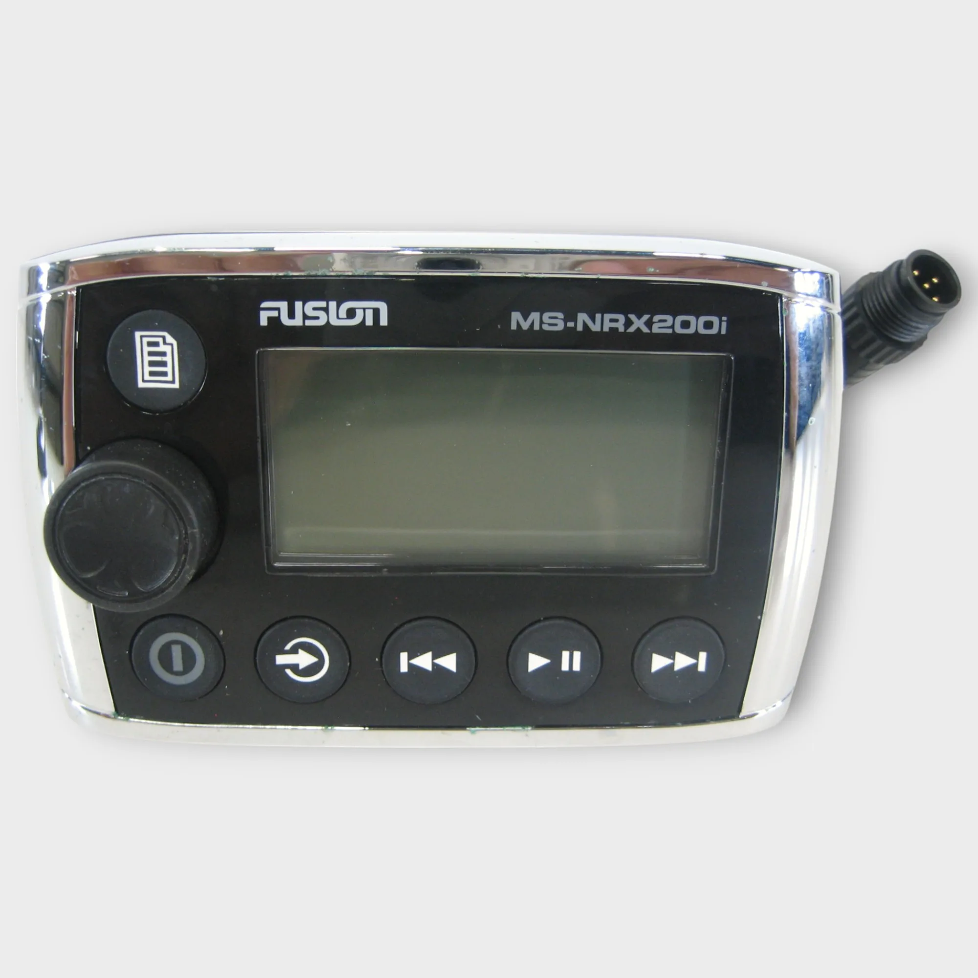 Fusion NRX200i Marine Wired Remote Control w/ 2.6" LCD Screen Tested 90 ...