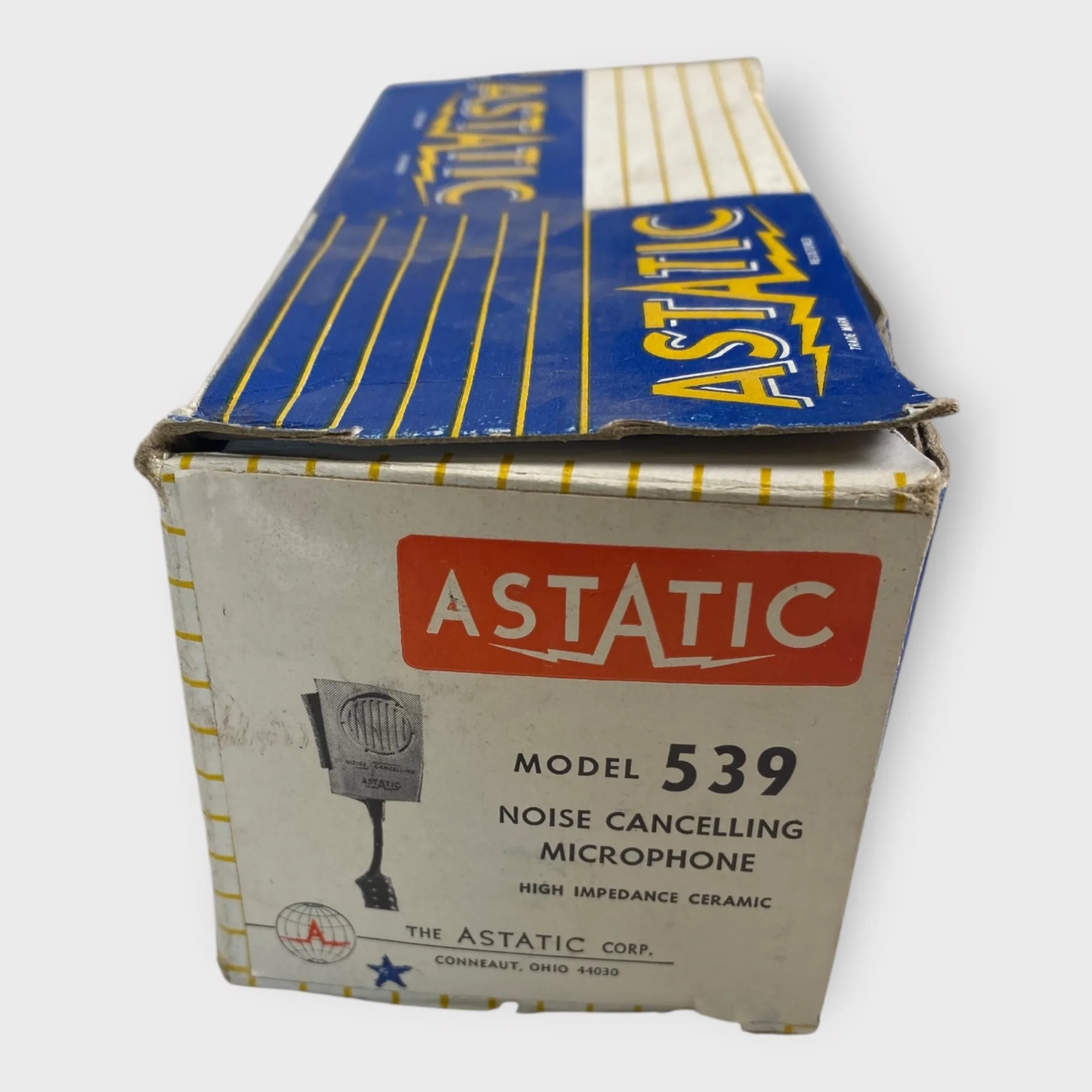 Astatic 539 Microphone Noise Cancelling Handheld Mic For CB Ham SSB ...
