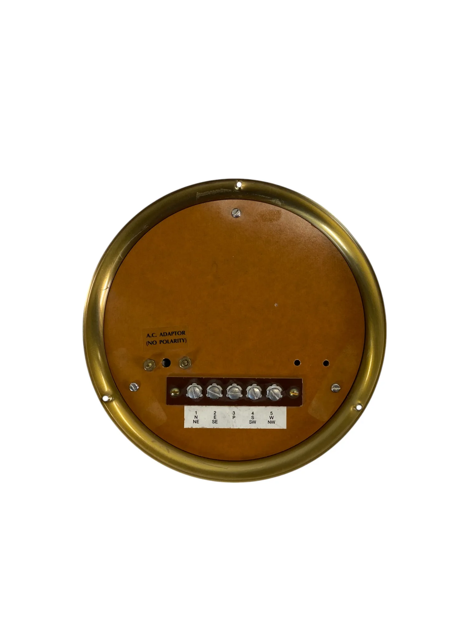 Maximum Wind Direction Instrument Brass With Silver Inlay- Good Cond ...