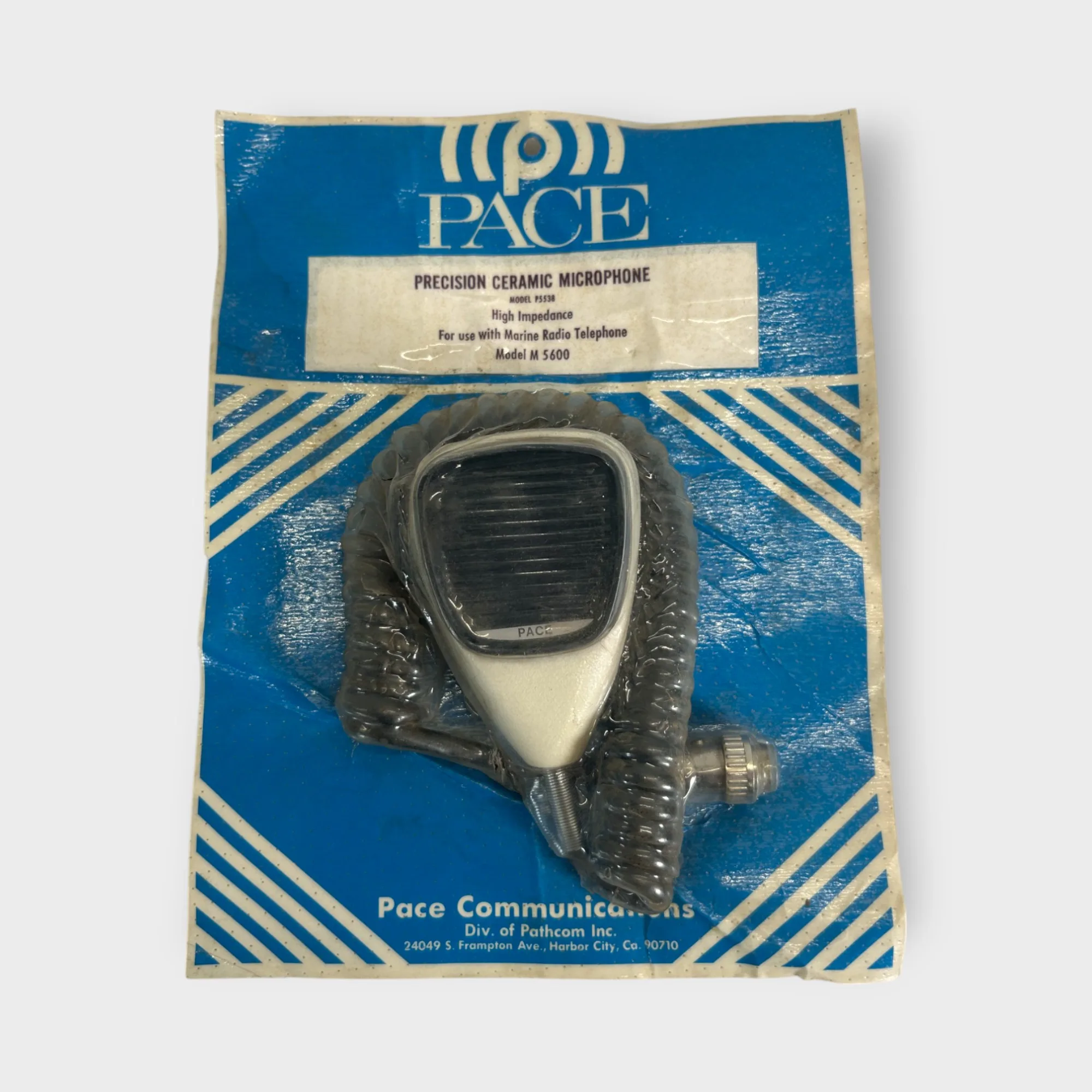 Pace Communications Pathcom Inc. P5538 Precision Ceramic Microphone ...