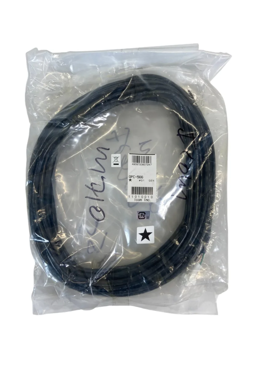 Icom OPC-566 Control Cable AT-130 - M710- NEW Open Box- Free Shipping ...