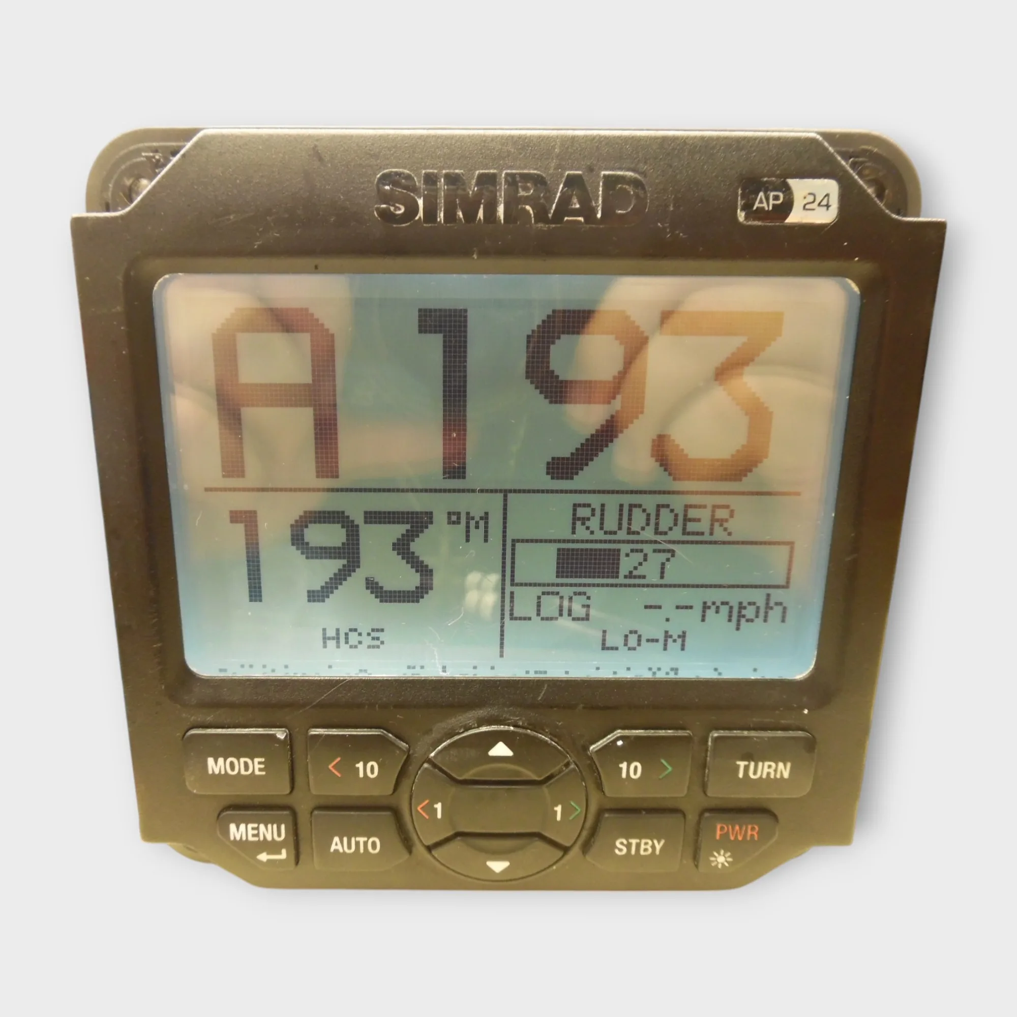 Simrad AP24 Autopilot Control Head-22096614 - Max Marine Electronics