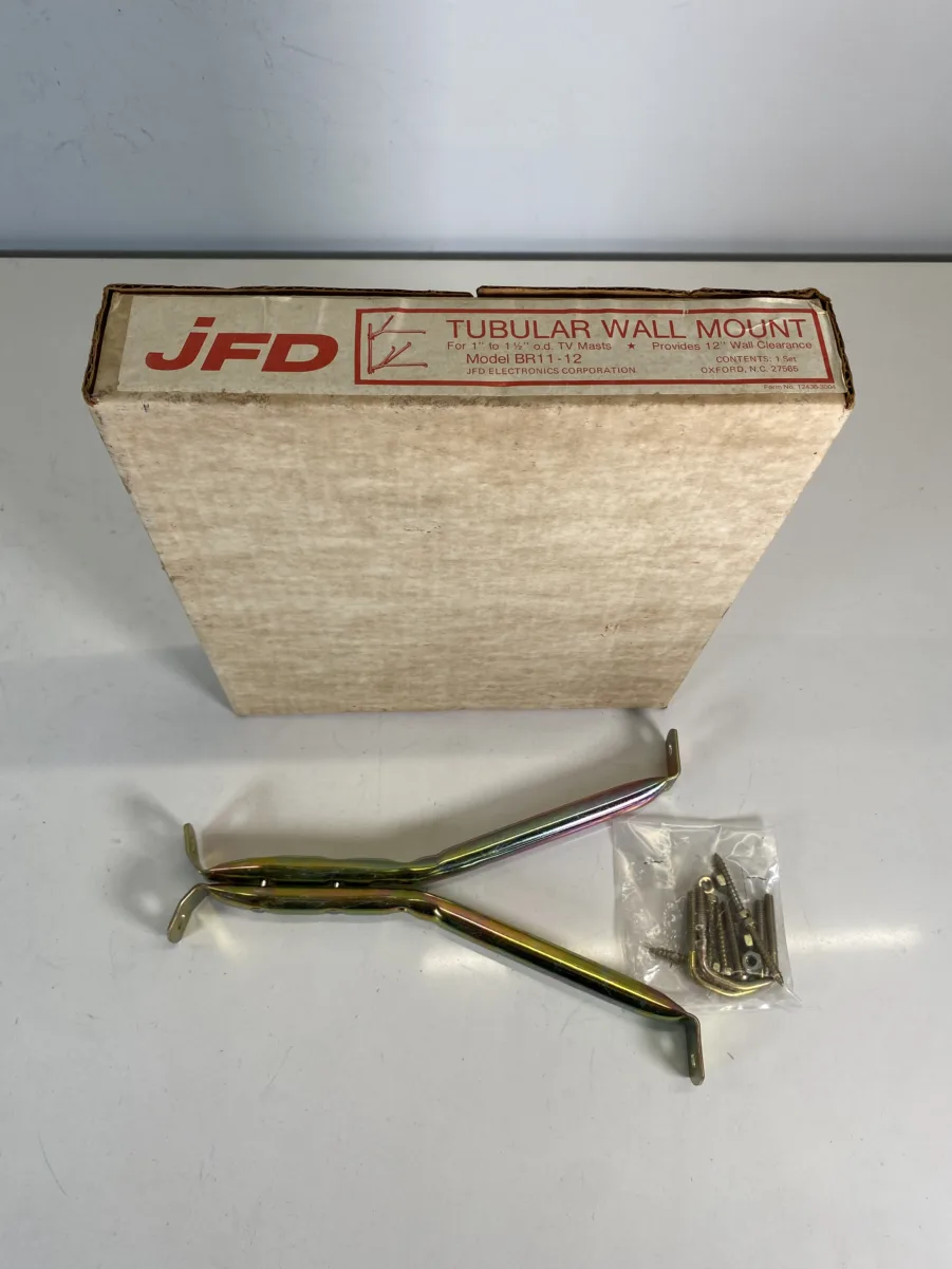 JFD B11-12 Tubular Wall Mount For 1-1.5" Antenna Masts - New/Old Stock ...