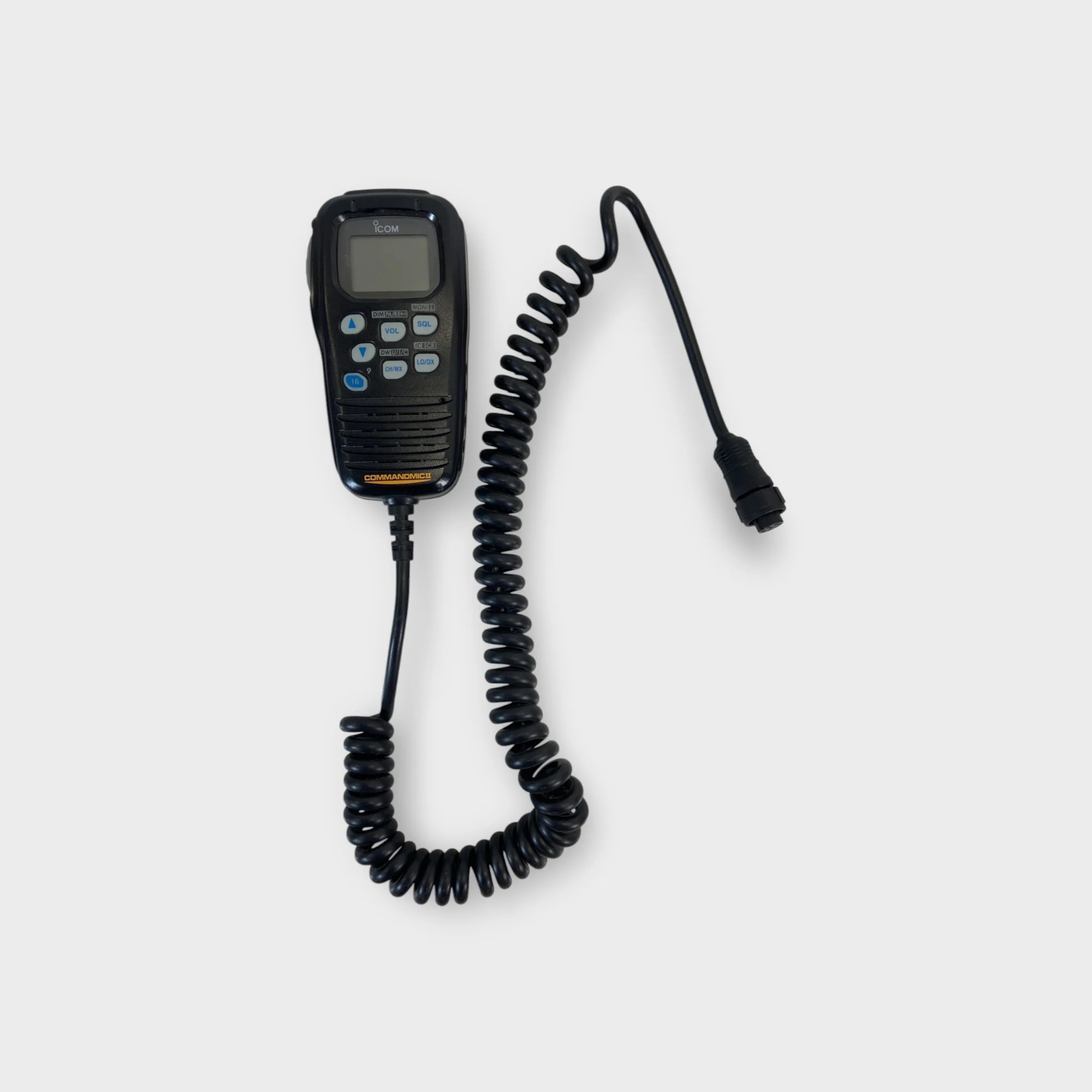 ICOM HM-157B Commandmic II Remote Handset for IC-M604/504/422 VHFs ...