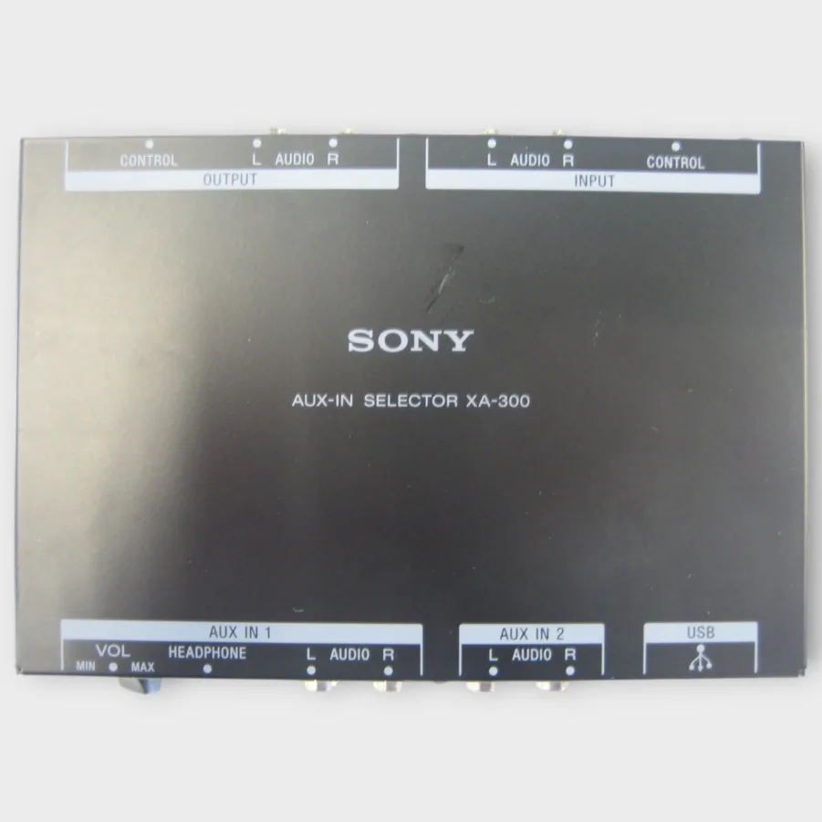 Sony XA-300 AUX-In Selector w/3 Inputs New-Old-Stock Free Shipping 90 ...