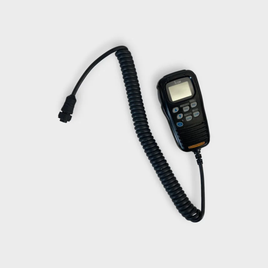 ICOM HM-157B Commandmic II Remote Handset for IC-M604/504/422 VHFs ...