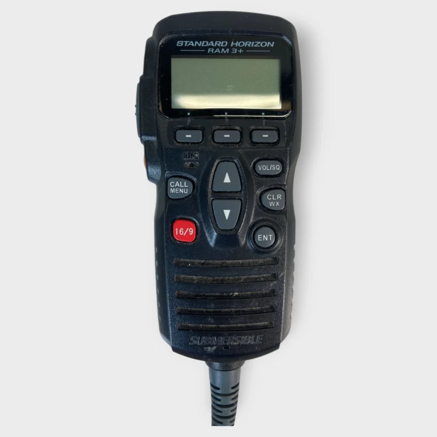 Standard Horizon RAM3+ CMP31 Second Station Black Handset - Tested ...