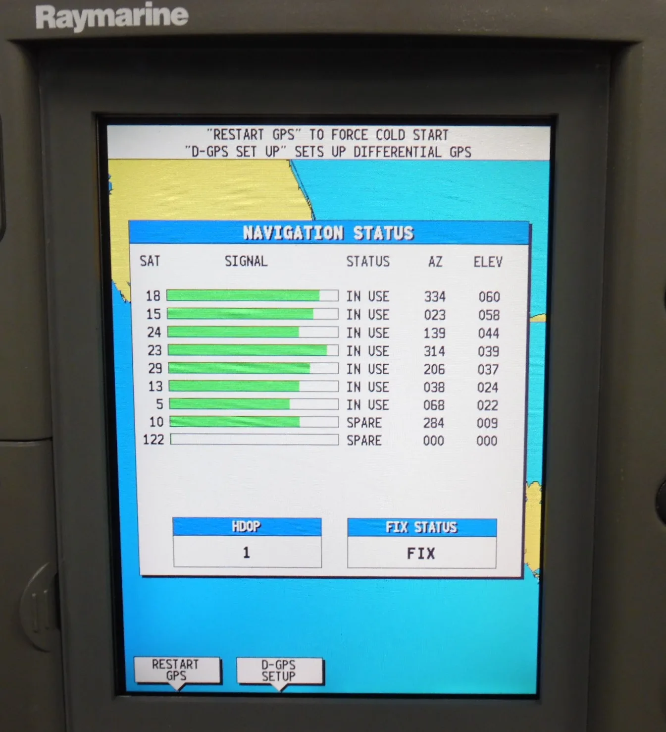 Raymarine SeaTalk Raystar 120 GPS Antenna with Pole Mount Kit - E32025 ...