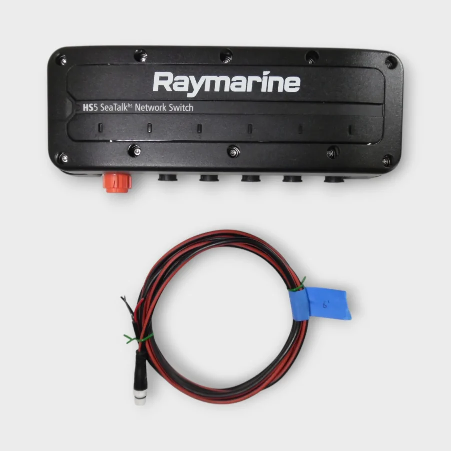 Raymarine HS5 RayNet/SeaTalkHS Network Switch -A80007- Good Condition ...